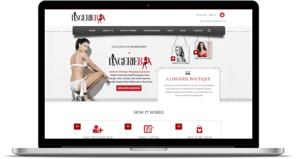 The Lingerie Box - Maxsource Technologies